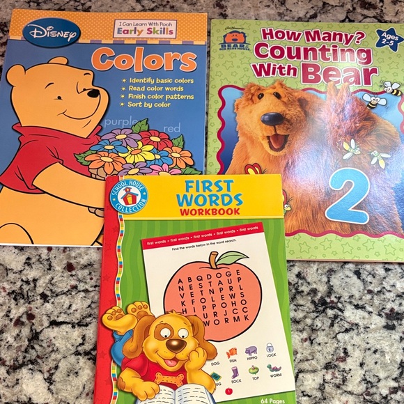 Disney | Games | Disney Early Skills Colors And Counting Workbook Set ...